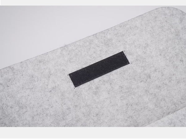 Grey Wool Felt Mechanical Keyboard Case